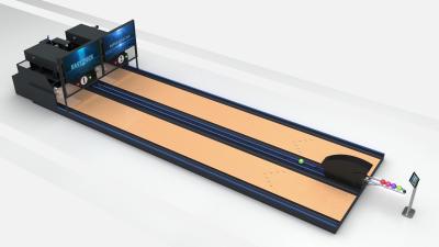 China Indoor Sports Equipment Synthetic Lane Duckpin Bowling Game Machine with Scoring System for sale