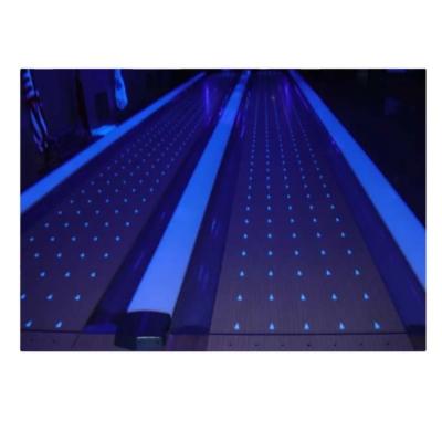 China Bodybuilding Fitness High Reliability Bowling Lane Easy Install Glow Pattern And Thickness for sale