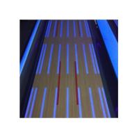 China Superior Bowling Pin Deck Solid PVC Edge Brunswick Bowling Lane for sale