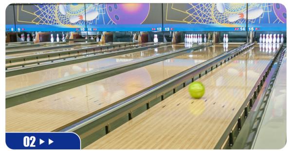 Quality 17m Indoor Mini Bowling Arcade Amusement Bumper Machine Games for Bodybuilding for sale