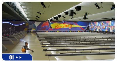 China Manufacture Entertainer Center Bowling Pins And Ball For Exercise Muscle In Grey for sale
