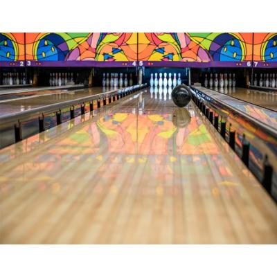 China Mini String Pinsetter Bowling Lane Alley Machine for Fitness Exercise Body Entertainment for sale