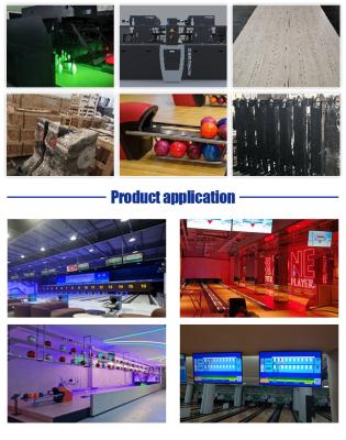 China Led Lights Duckpin Bowling Machine Electronic Redemption Bowling for sale