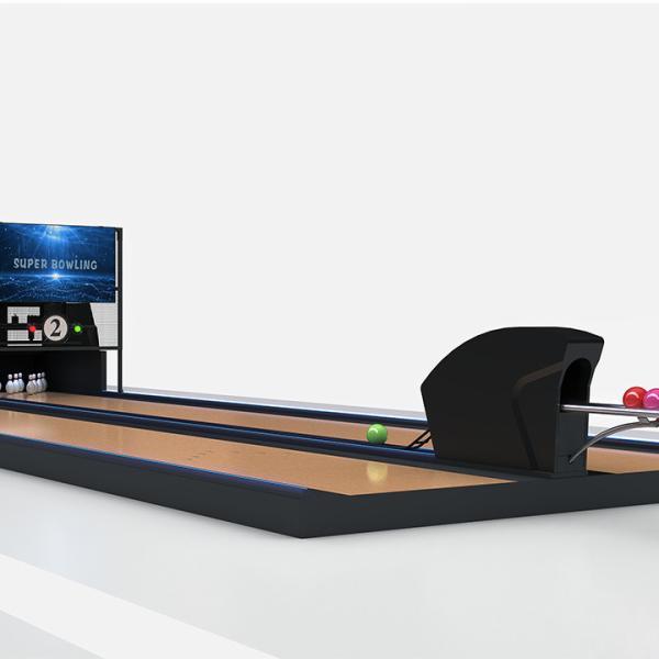 Quality Entertainer Center Bowling Lanes with Bowling Ball Return Motor and Durable Pins for sale