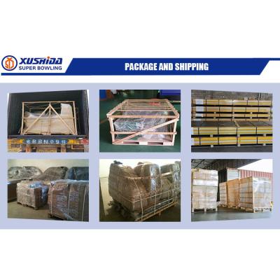 Cina Proiettore per bowling interno tipo AMF Mini Bowling Alley Equipment Nero 25m Custom in vendita