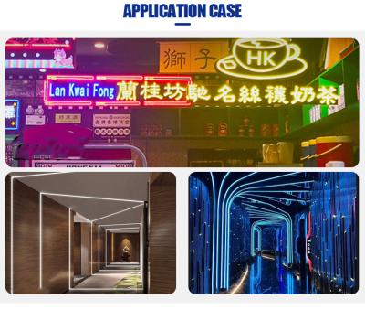 Cina Flessibile impermeabile pieghevole LED Light Strip PVC produttori Smart Neon Flex Outdoor in vendita