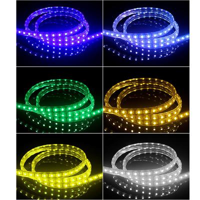 Cina Lumi a corda ad alta tensione grigie flessibili a LED luce decorativa tubo in PVC luce a strisce a LED integrata in vendita