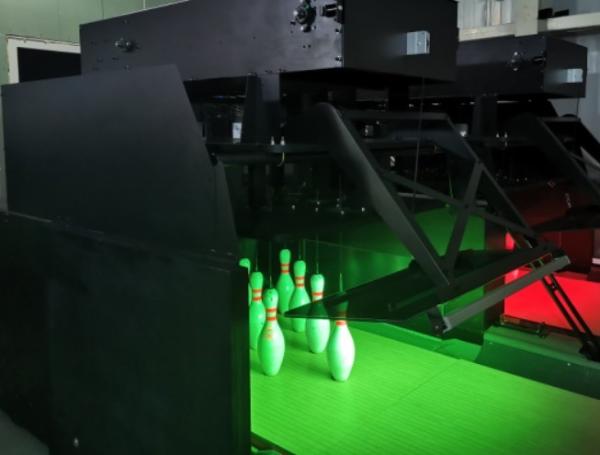 Quality Automatic String Pinsetter Metal Bowling Alley Machine for 60-64kg Weight and for sale