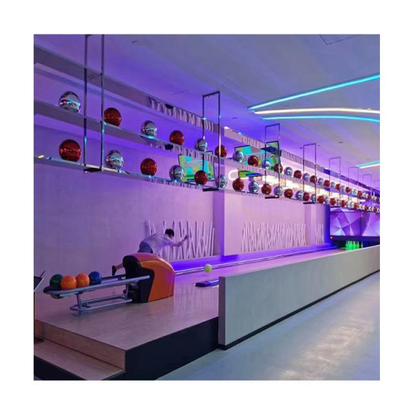 Quality Indoor String Bowling Alley Equipment with Black String Tenpin and Affordable Prices for sale