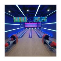 China Large Scale Professional Indoor Bowling Machine With Embroidered Logo / Pattern for sale