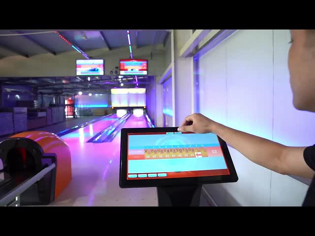 Grandi attrezzature per pista di bowling a corda per adulti e bambini
