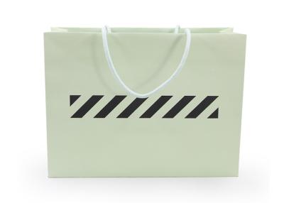 Китай Зеленые Ресиклабле персонализированные бумажные мешки, бумажные мешки Крафт с ручками продается