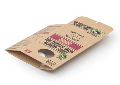 중국 창 브라운 크래프트 종이를 가진 재사용할 수 있는 주문품 접을 수있는 화물 박스 판매용