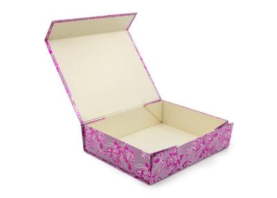 China Fancy Sustainable Small Foldable Cardboard Boxes Environmental Protection for sale