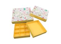 China Custom Square Cardboard Chocolate Gift Boxes with Tray - 800g-1200g Material, 1000pcs MOQ, OEM Printing Available for sale