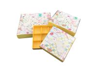 China Custom Square Cardboard Chocolate Gift Boxes with Tray - 800g-1200g Material, 1000pcs MOQ, OEM Printing Available for sale