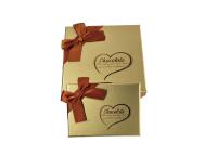 China Custom Luxury Chocolate Presentation Boxes 800g-1200g Cardboard with 300000pcs Monthly Capacity for sale