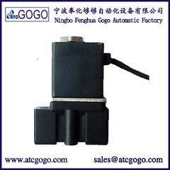 China 12v normally closed plastic boby solenoid valve low pressure for gas for sale