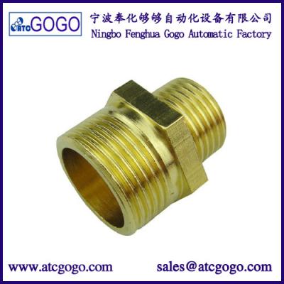 China Female to female brass fitting 1/8 to 1/4 copper connector thread G PT for sale