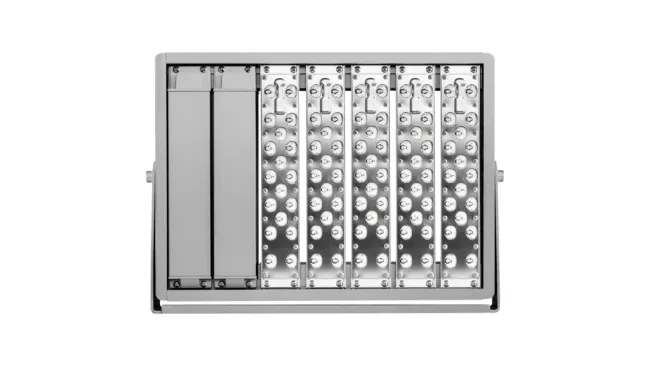 60/120/180/240/300W RGB Function with Remote Controller I LED Flood Light Outdoor LED Flood Light for Tunnel Sea Port Stadium and Outdoor Lighting