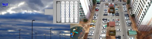 60/120/180/240/300W RGB Function with Remote Controller I LED Flood Light Outdoor LED Flood Light for Tunnel Sea Port Stadium and Outdoor Lighting