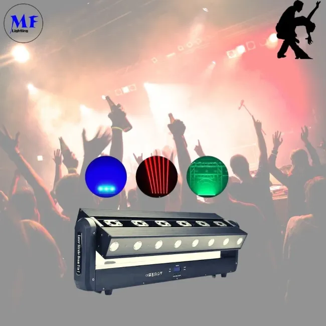 Factory Price 3 in One Beam Wash Lasers Lighting Spot Projection Multifunctional Hallbar Slow Roll Performin LED Moving Head Sharpy Beam Stage Light