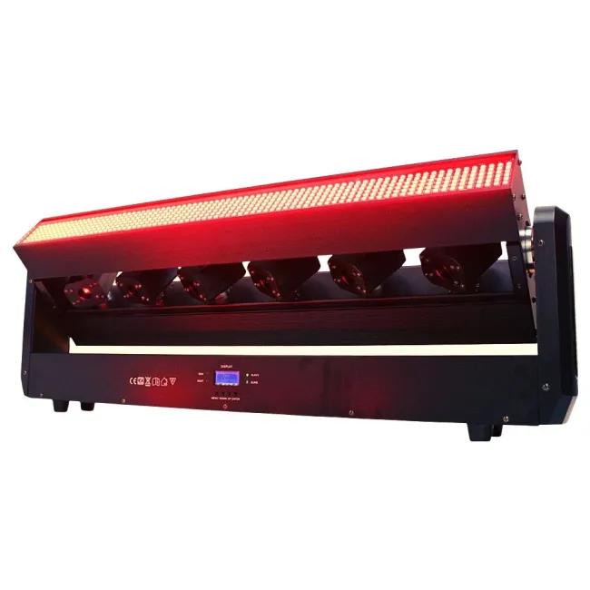 Factory Price 3 in One Beam Wash Lasers Lighting Spot Projection Multifunctional Hallbar Slow Roll Performin LED Moving Head Sharpy Beam Stage Light