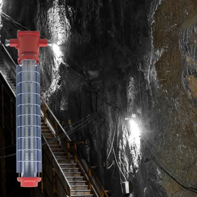 Atex Certified 18W/36W/45W Ik10 Durable Robust Dustproof Gasoline Harsh Environment Mining Tunnel Explosion Proof Light
