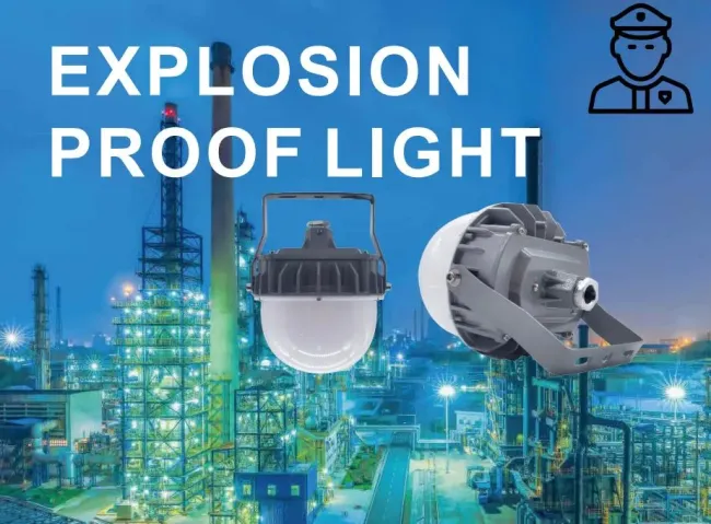 Factory Price Atex Certified High Bay Area Hanging Wall Mounted Atex Oil and Gasoline Harsh Environment 20W Zone 1 Zone 2 LNG Explosion Proof Lamp