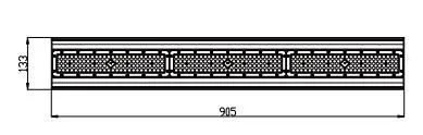 Factory Price LED Highbay Industrial Lighting CE/RoHS/ETL 150W Workshop Warehouse Supermarket Shopping Malls Factory Linear LED Highbay Light