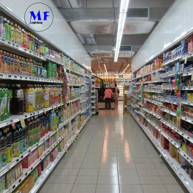 CE/RoHS/ETL 200lm/W Energy Saving 50% with Intelligent Control Linear Highbay Light for Workshop Warehouse Supermarket Shopping Malls