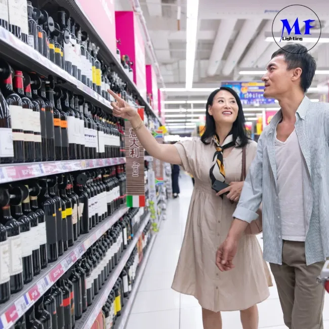 CE/RoHS/ETL 200lm/W Energy Saving 50% with Intelligent Control Linear Highbay Light for Workshop Warehouse Supermarket Shopping Malls