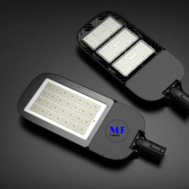Waterproof SKD Weatherproof 30W 50W 150W 200W 300W Smart Control Photocell Surge Protection Dali Dimming LED High Way Lighting LED Parking Lot Street Light