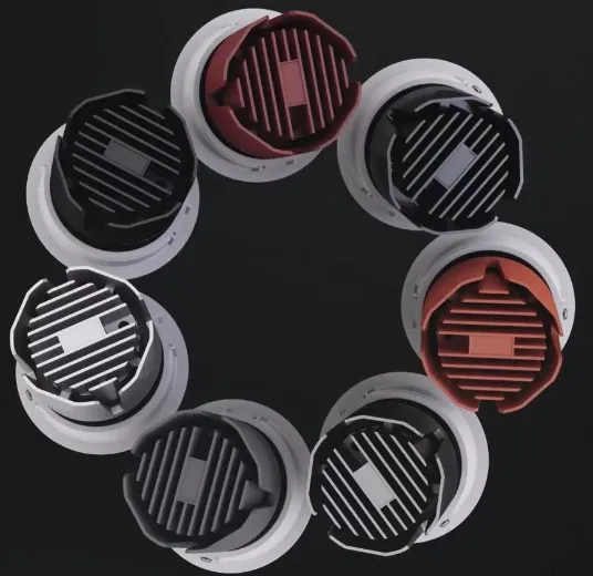 OEM ODM Anti-Glare 100lm/W Multiple Beam Angle 7W/10W 75mm Cutting Size IP43 LED Ceiling Concealed COB Spot Lamp Downlight High-End LED Ceiling Down Light