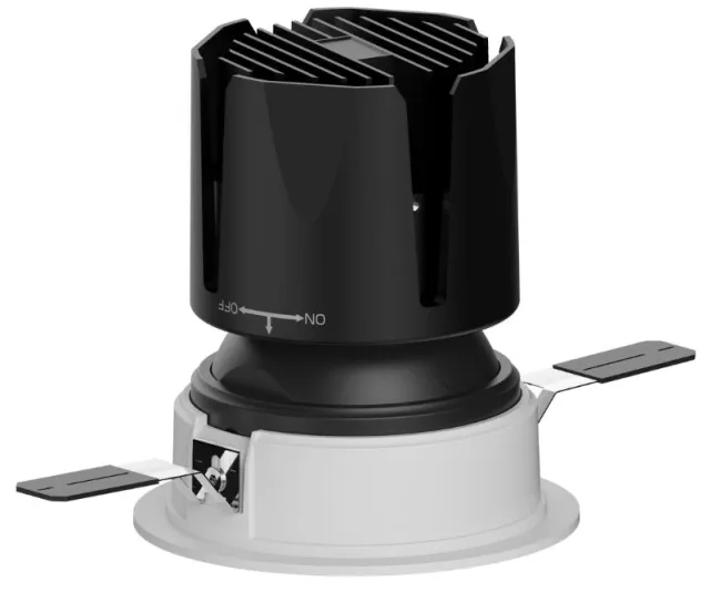 OEM ODM Anti-Glare 100lm/W Multiple Beam Angle 7W/10W 75mm Cutting Size IP43 LED Ceiling Concealed COB Spot Lamp Downlight High-End LED Ceiling Down Light