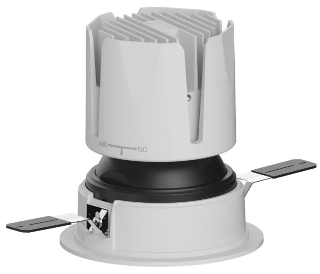 OEM ODM Anti-Glare 100lm/W Multiple Beam Angle 7W/10W 75mm Cutting Size IP43 LED Ceiling Concealed COB Spot Lamp Downlight High-End LED Ceiling Down Light