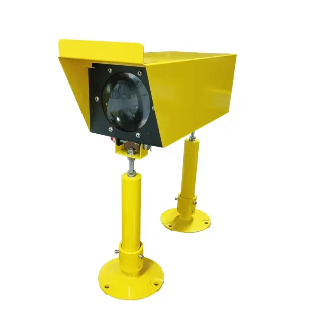 Factory Price IP66 LED Visual Approach Waterproof Fireproof Alu. Slope Indicator Heliport Surface Flood Light Helipad Heliport Helideck LED Light