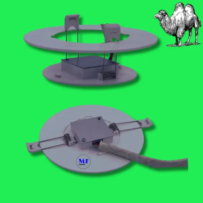 16+ Years Factory 3h IP65 Battery Backup Rechargeable Public School Hospital Shopping Workshop Mall Down Light Panic Emergency Escape Exit Sign Light