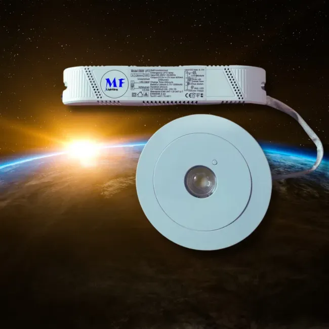 16+ Years Factory 3h IP65 Battery Backup Rechargeable Public School Hospital Shopping Workshop Mall Down Light Panic Emergency Escape Exit Sign Light