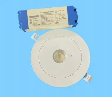 16+ Years Factory 3h IP65 Battery Backup Rechargeable Public School Hospital Shopping Workshop Mall Down Light Panic Emergency Escape Exit Sign Light