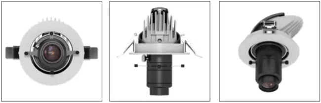 Factory Price UV ND Zoomable Extended IP65 Ra97+ Contour Spot Shaping Framing Gimbal Optical Lighting Exhibition Center LED Logo Gobo Projector Light