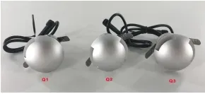 Factory Price 3W 12V IP65 LED Pathway Walkway Squares Schools Handrail Footwalk Pedestrians Side Pavement Sidewalk Trottoir Garden Pathway LED Step Light