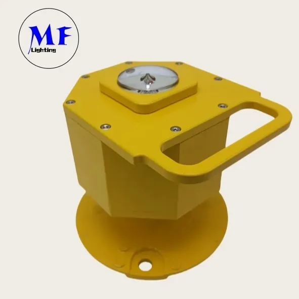 Factory Price IP66 360 Degree Adjustable Ultra-High Intensity Light Icao Standard Airport Light LED Heliport-Helideck Elevated Light
