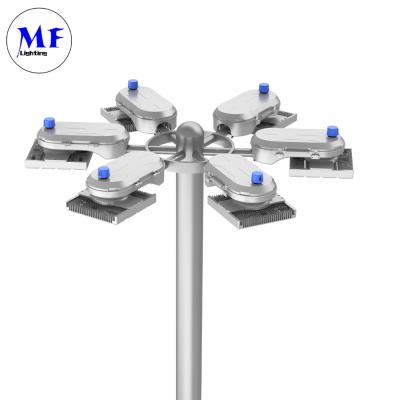 China Waterproof IP66 LED Flood Light High Mast Pole With 400W-800W For Highway Seaport Parking Lot for sale