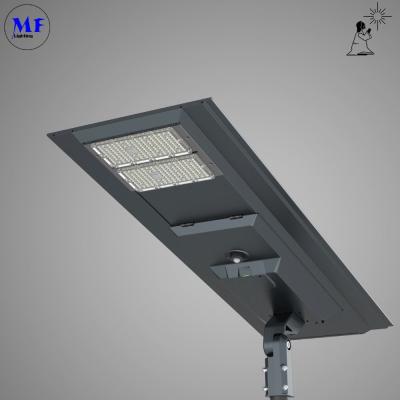China Outdoor Waterproof Motion Sensor Solar Powered Pole Lamp Landscape Street Lighting LED Solar Street Light for sale