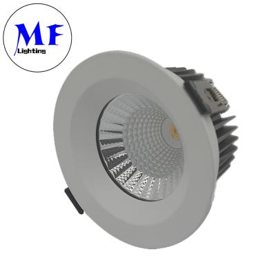 China IP65 12W 24V Aluminum Tunable Recessed Architectural Indoor Dust Proof Waterproof LED Down Light for sale