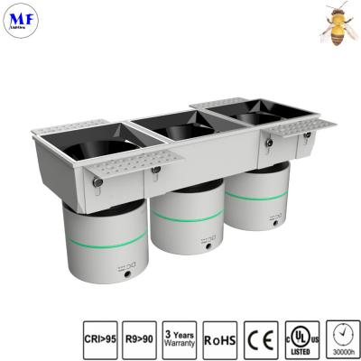 Cina Alu. PC anti abbagliamento IP40 Luce incassata Luce riflettore soffitto montato verso il basso Luce per la casa Arredamento Corridoio aree pubbliche in vendita