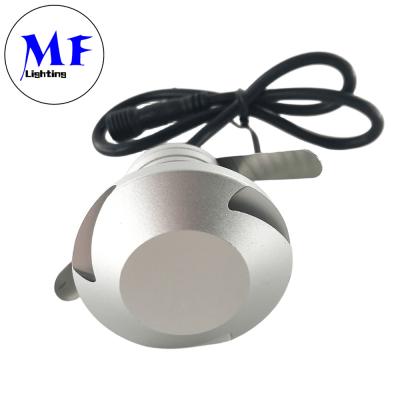 중국 LED 지하 조명 3W IP67 12V RGB LED 외부 소용돌이 빛 경로 묻힌 램프 판매용