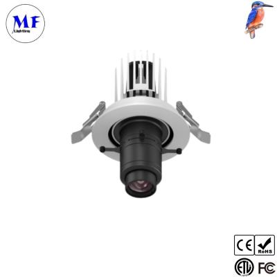 10W 28W LED形状可 Track Spot Light 高CRI マグネティックコンター付き スマートCCT DIPディミング アート・ギャラリー・ミュージアム