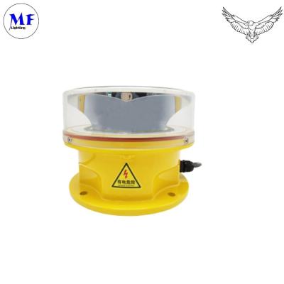 China Red Aeronautical LED Aviation Obstruction Light for Long-lasting Marking Obstacles  with Yellow color and Aluminum for sale